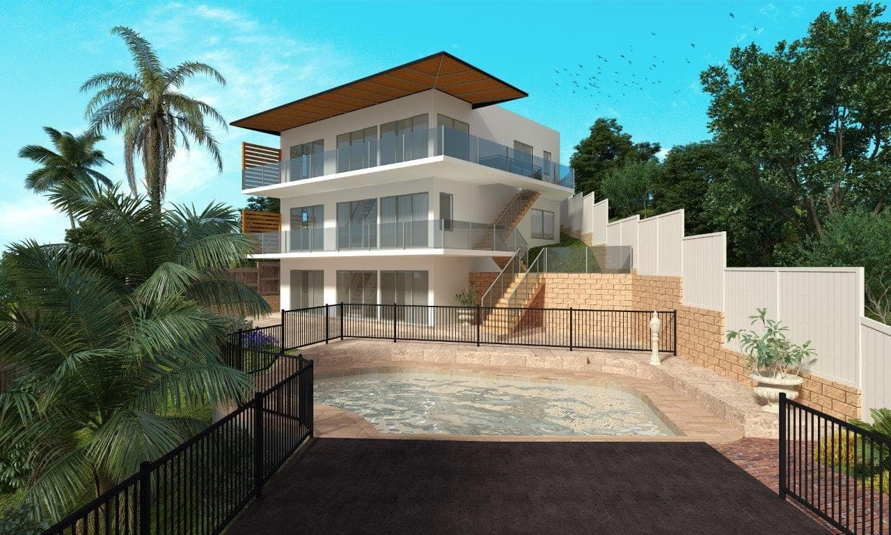 Artists Impression Beachside 3 Storey House – Builders Brochures ...