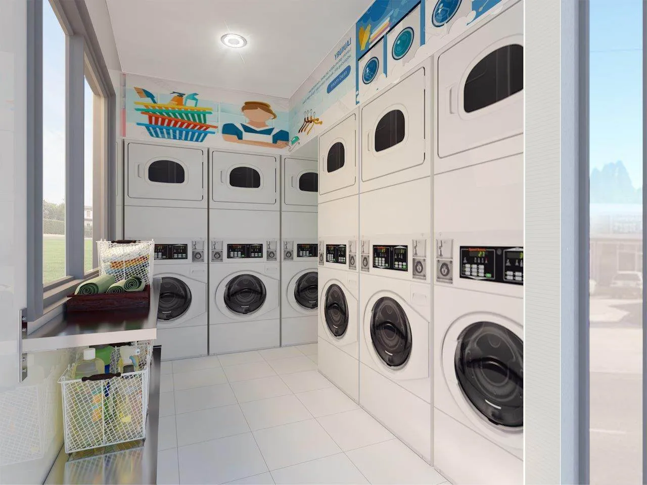 Sea Container Laundrymat Artists Impression - Artists Impressions ph ...